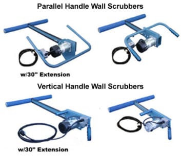 Corded Wall Scrubbers - Krendl Machine